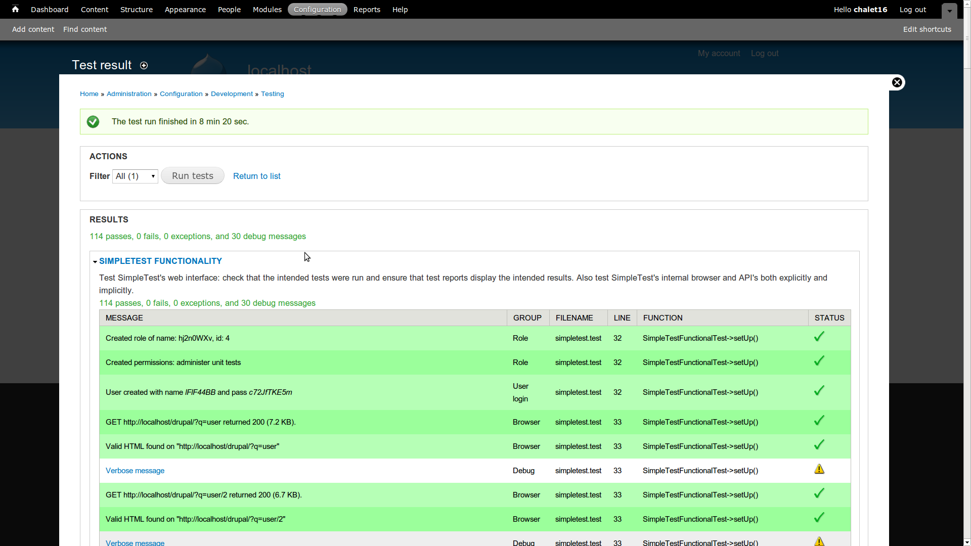 Too long SimpleTest table name cause functionality test fail on ... Too long SimpleTest table name cause functionality test fail on ...