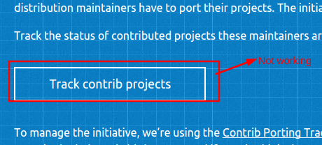 'Track contrib projects' link on https://www.drupal.org/8/ready is not working [#2644476 ...