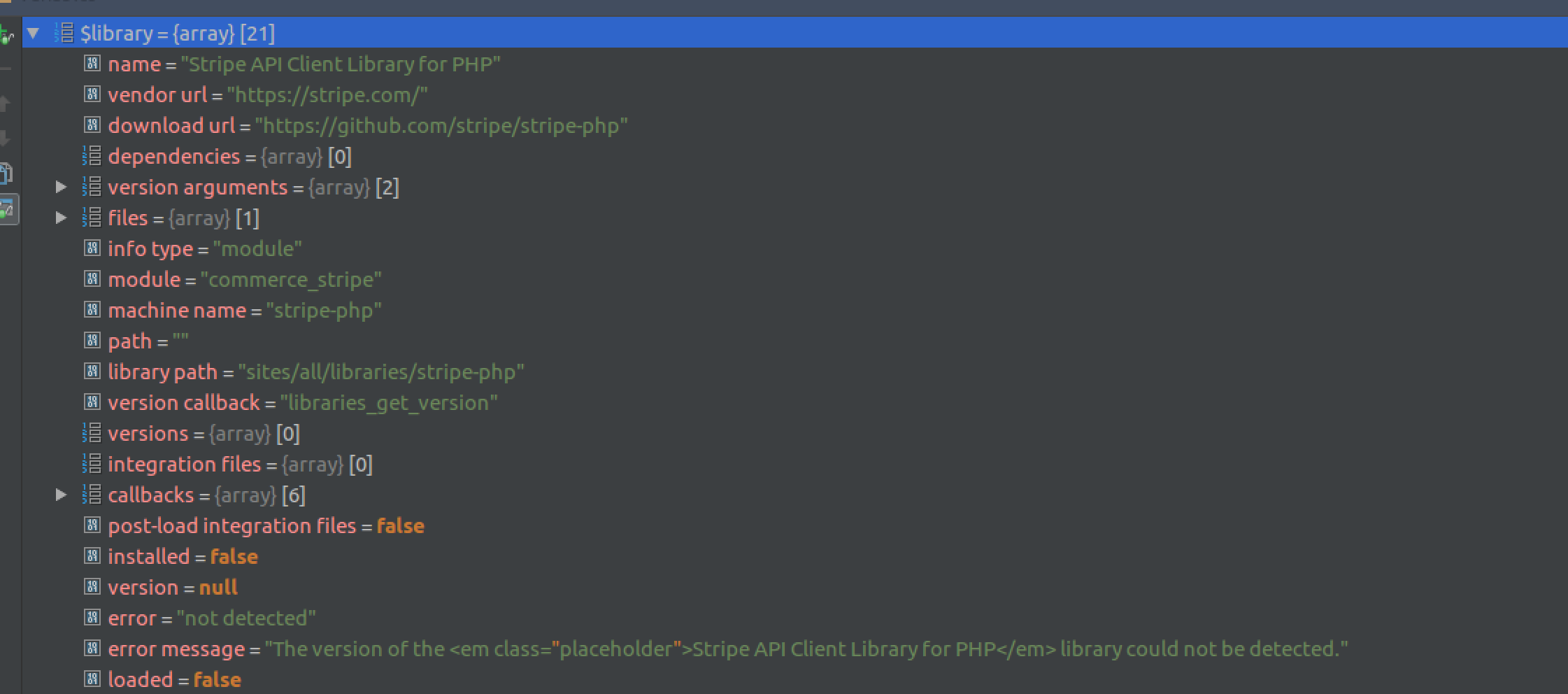 Failure to load Stripe API PHP Client Library [#2901172] | Drupal.org