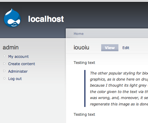 Usability: enable BLOCKQUOTE by default [#197425] | Drupal.org