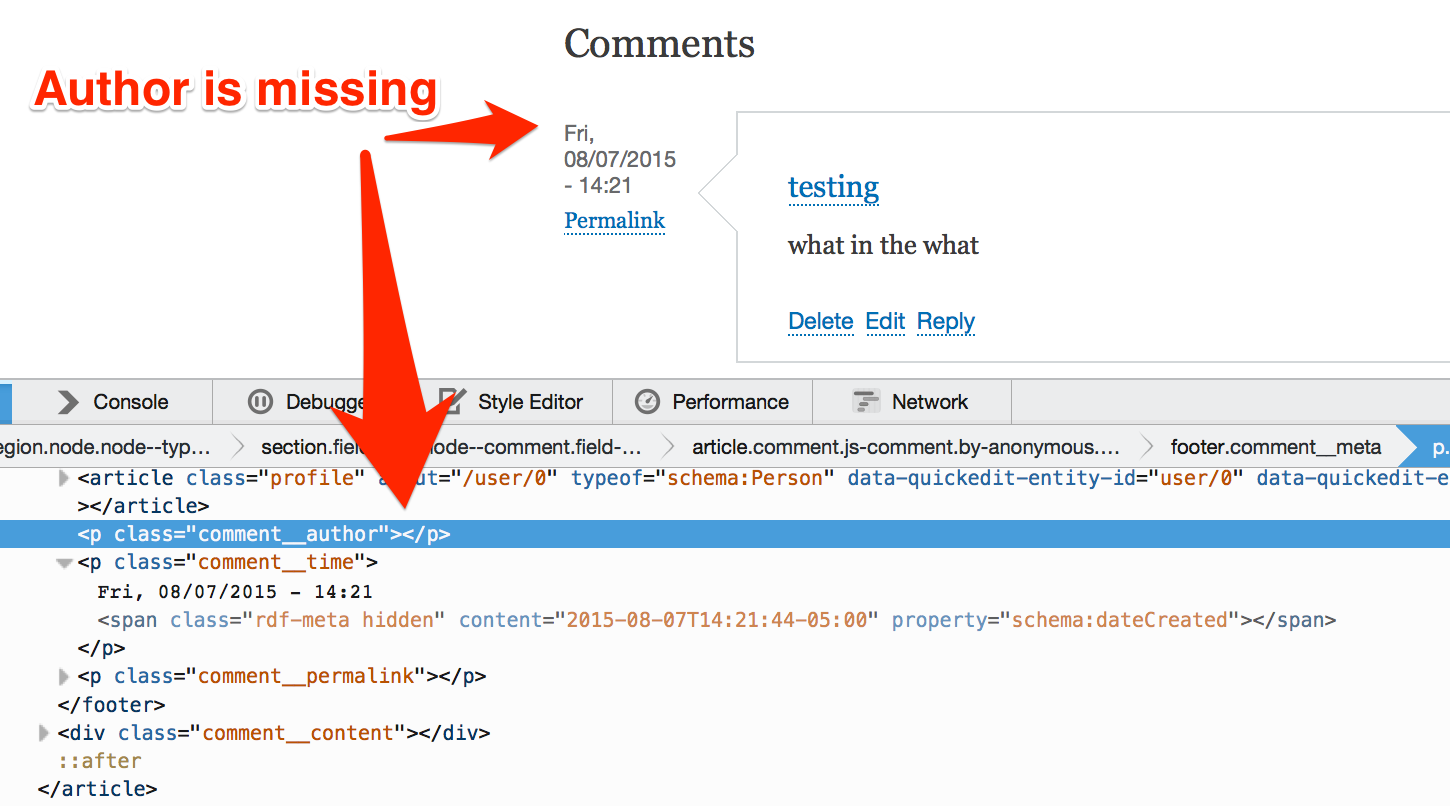 Remove SafeMarkup::set in rdf_preprocess_comment() [#2501697] | Drupal.org