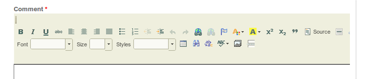 CKEditor bars span over the width of the column, resulting unusable. [#1119806] | Drupal.org