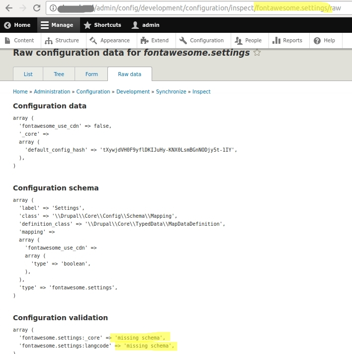 Fix configuration schema [#2851613] | Drupal.org