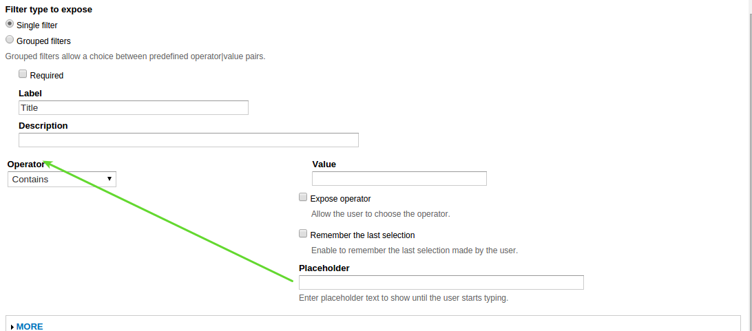 Placeholder attribute for exposed string filters [#2142823] | Drupal.org