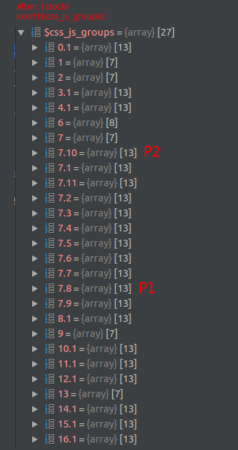 CSS file split for IE limit, parts getting included in wrong order [#2794511] | Drupal.org