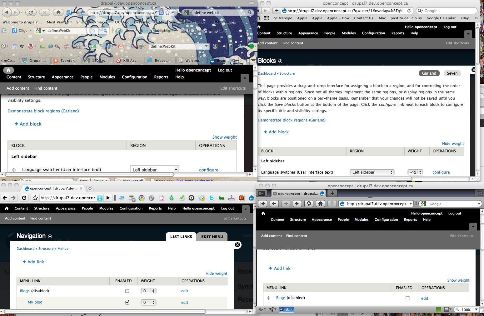 Drag and Drop for table rows is not accessible to screen-reader users [#448292] | Drupal.org