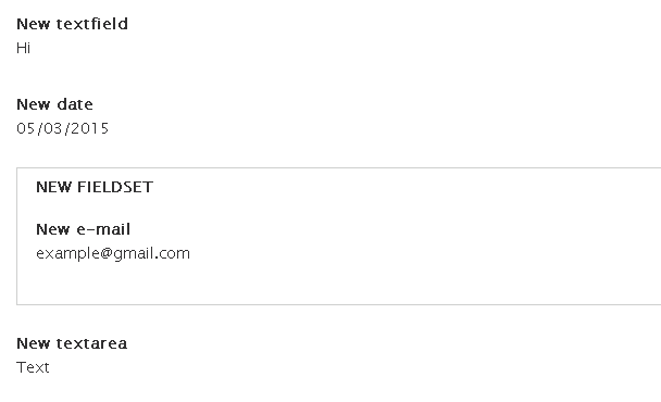 Date inside fieldset is not visible in webform submissions page [#2462877] | Drupal.org