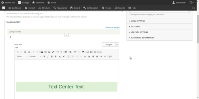 Changed [Background Color] in the Styling Settings to use a set of ...