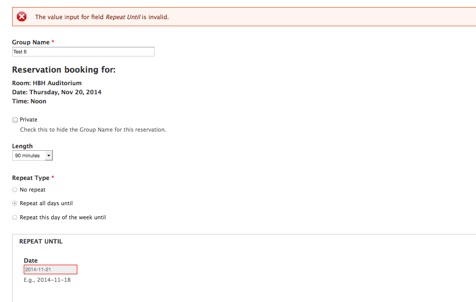 Error on cancelling a reservation [#2366031] | Drupal.org