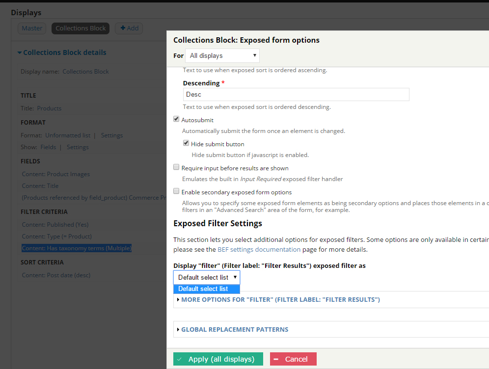 Content: Has taxonomy terms (Multiple) [#2882381] | Drupal.org