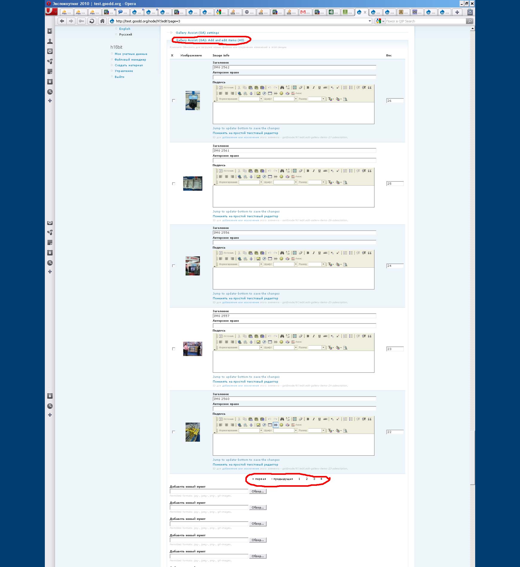 While editing, images dont showing [#842540] | Drupal.org