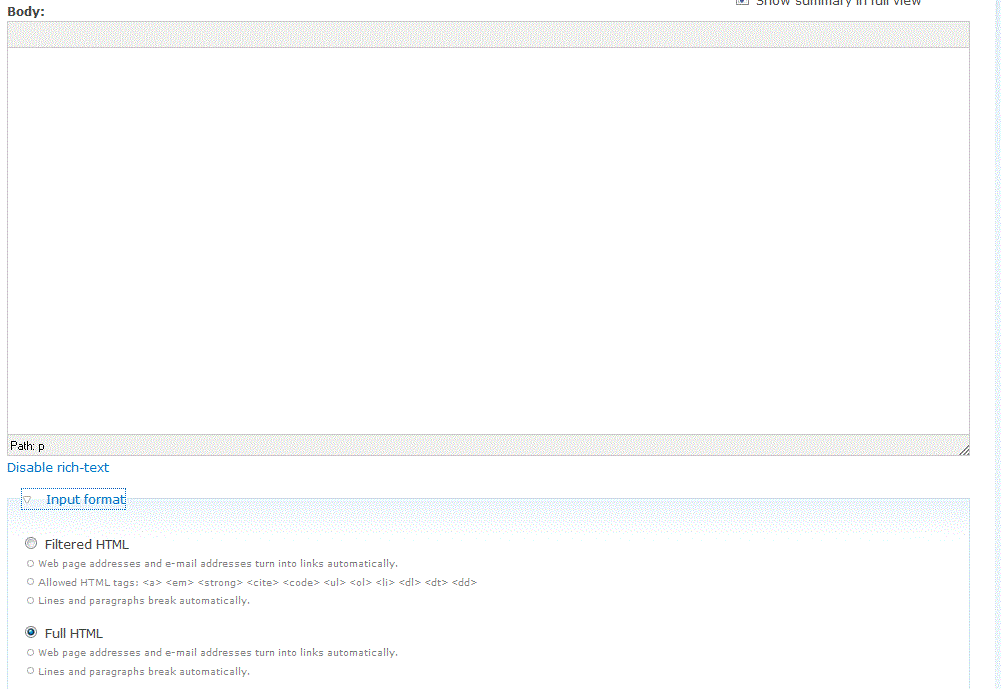 TinyMCE 3.4 doesn't work [#1094788] | Drupal.org