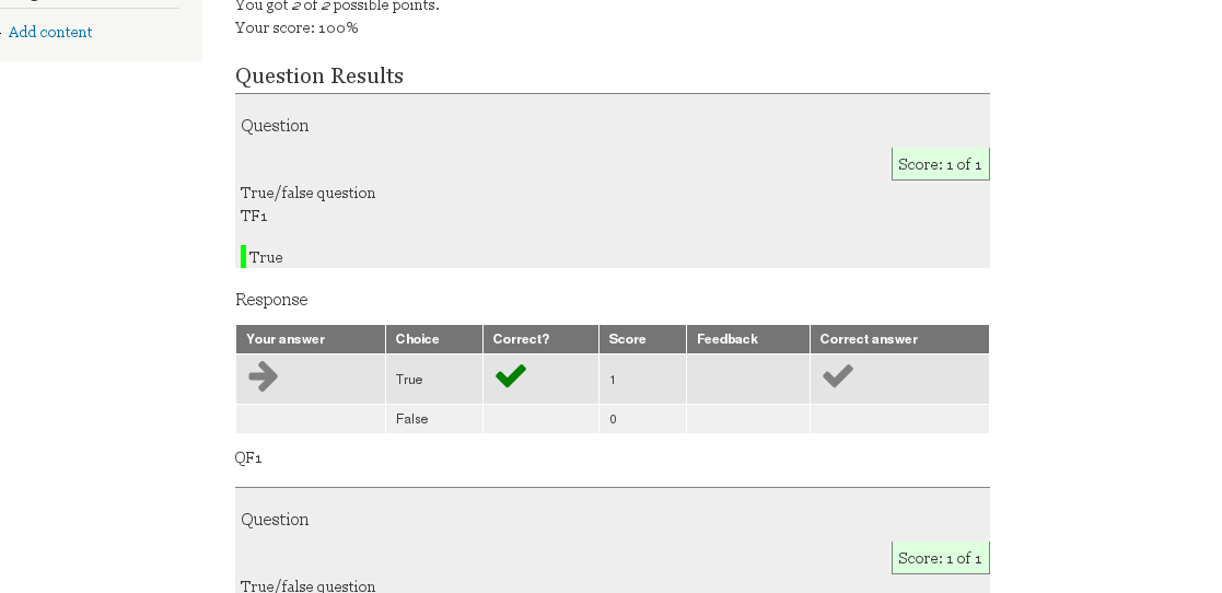 updates to quiz report template [#2385799] | Drupal.org