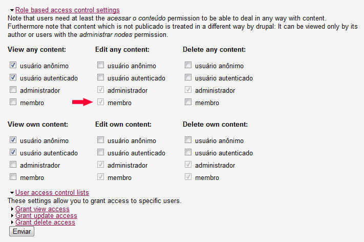 override "Role based access control settings" [#1115092] | Drupal.org