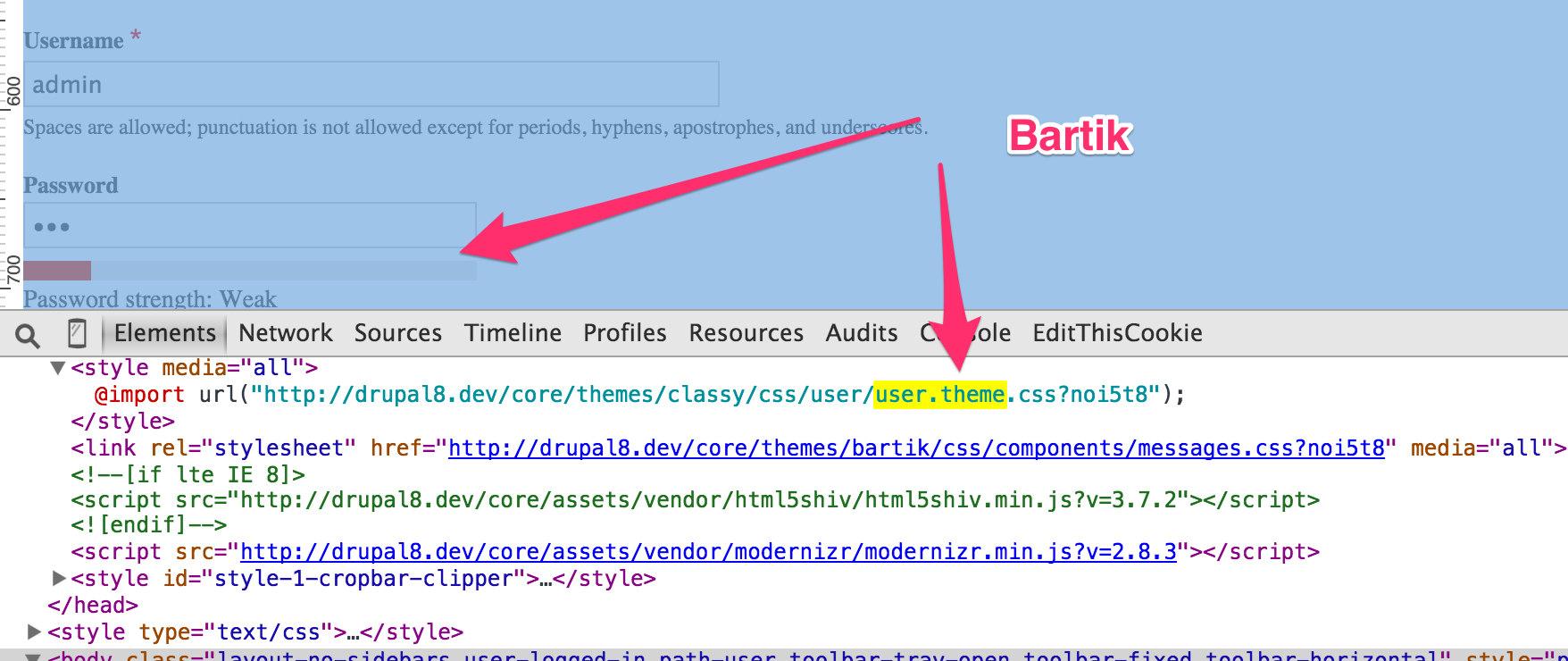Move user.theme.css to Classy [#2489564] | Drupal.org