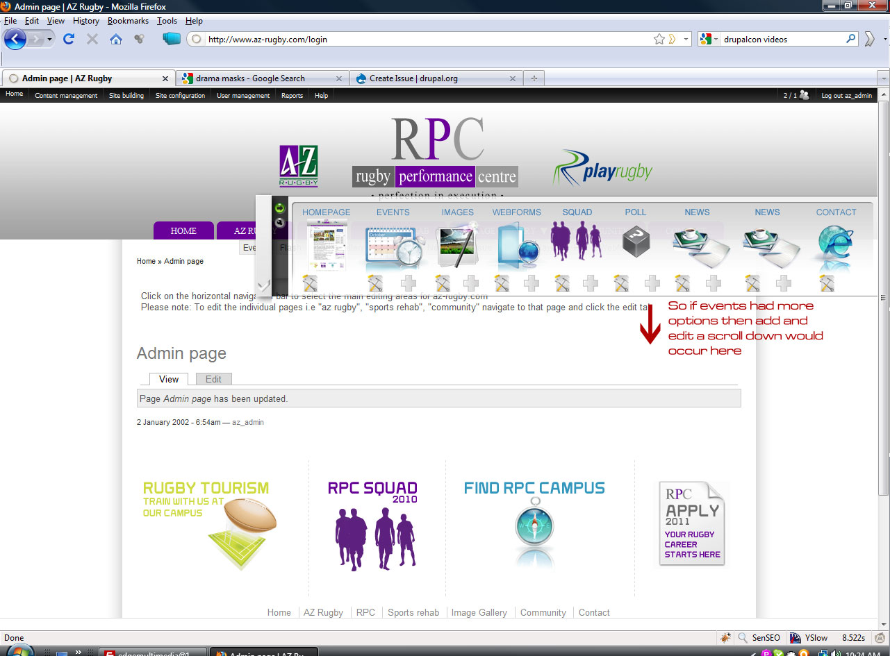 Custom Interface 769772 Drupal Org