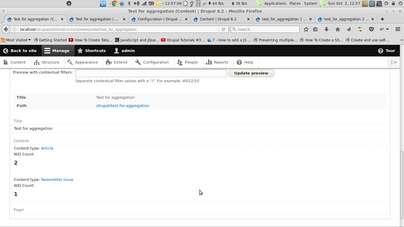 Views: HTML is escaped with aggregation enabled [#2714045] | Drupal.org