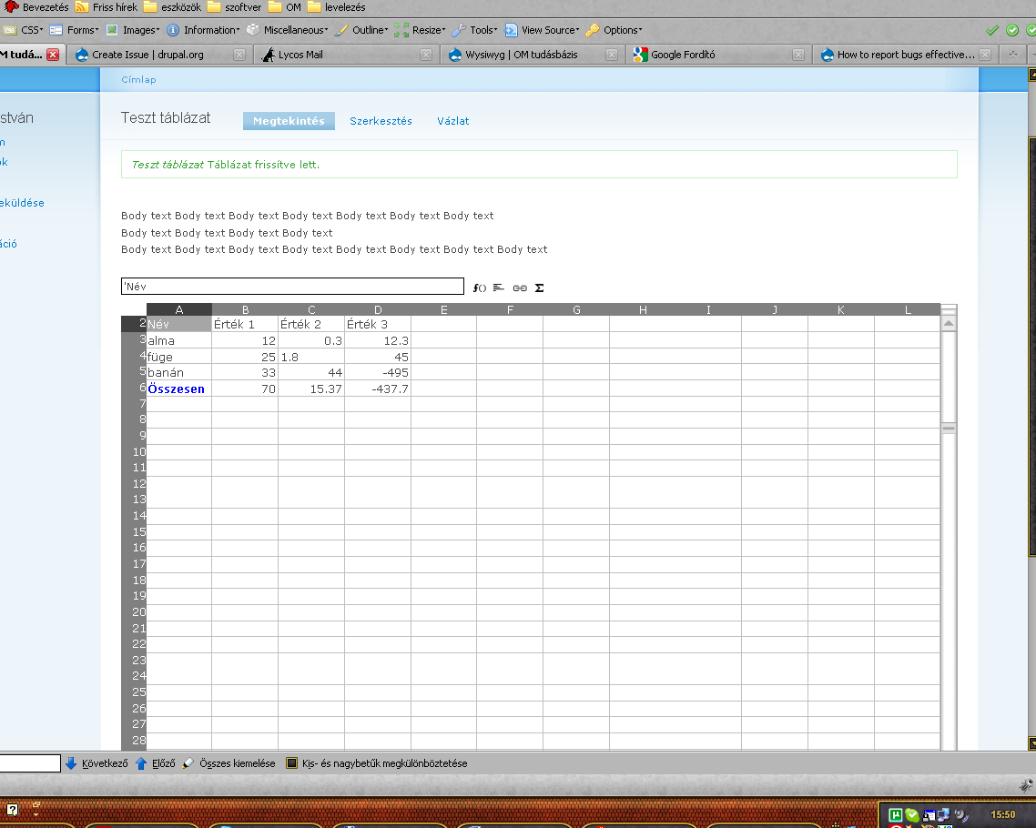 Body text position changes after full screen view [#733692] | Drupal.org