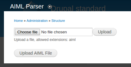 [D7]AIML PARSER [#2687395] | Drupal.org