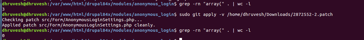 Convert module to use short array syntax (new coding standard). [#2872552] | Drupal.org