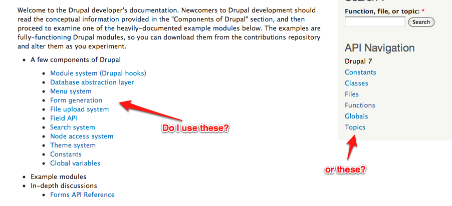 Better main landing page for api.drupal.org [#1186390] | Drupal.org