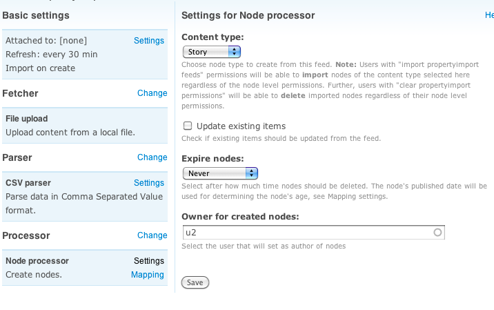 Assign author of imported nodes [#652180] | Drupal.org
