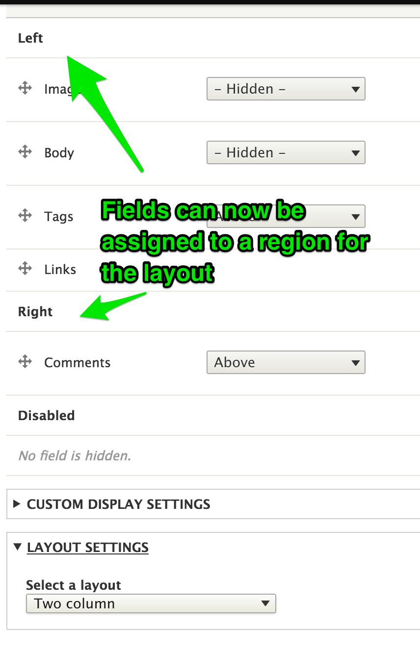 Add experimental Field Layout module to allow entity view/form modes to ...