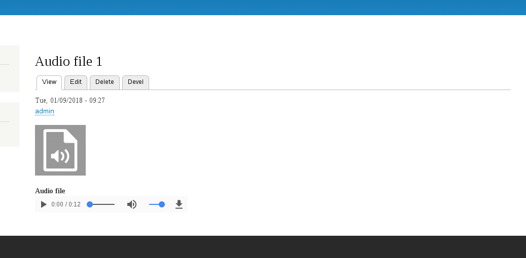 Improve default display of Audio and Video media types shipped with ...
