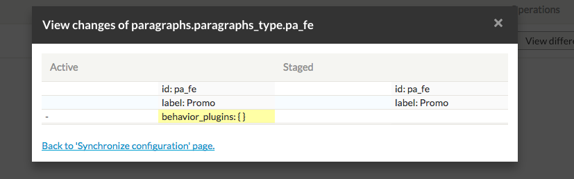 Unable to revert behavior plugins [#2859371] | Drupal.org