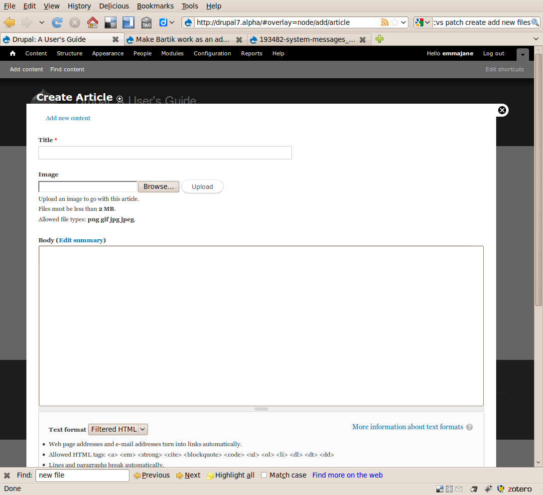Make Bartik work as an admin theme, inside the overlay and out. [#700298] | Drupal.org