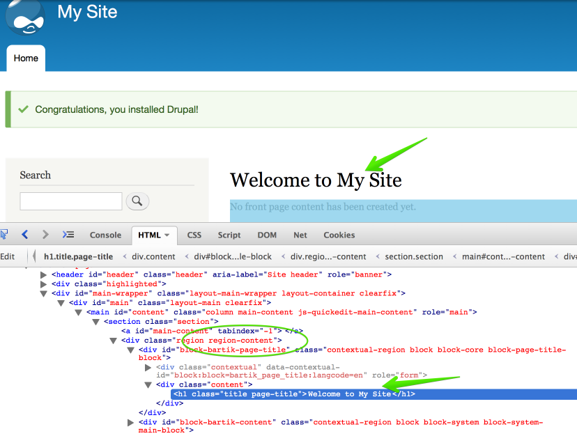 Convert "title" page element into a block [#2476947] | Drupal.org