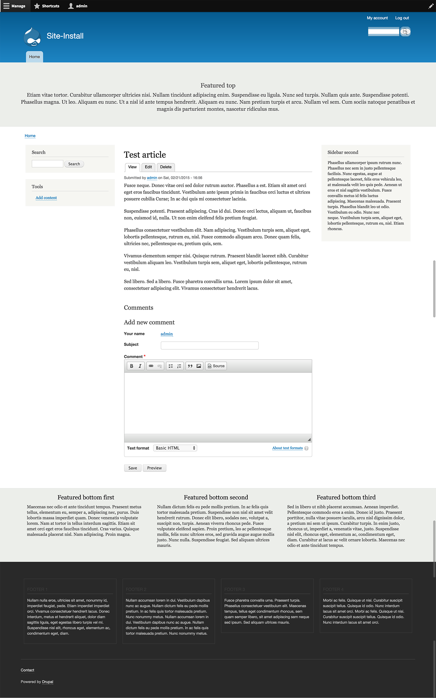 Clean up "layout" CSS in Bartik [#2398451] | Drupal.org
