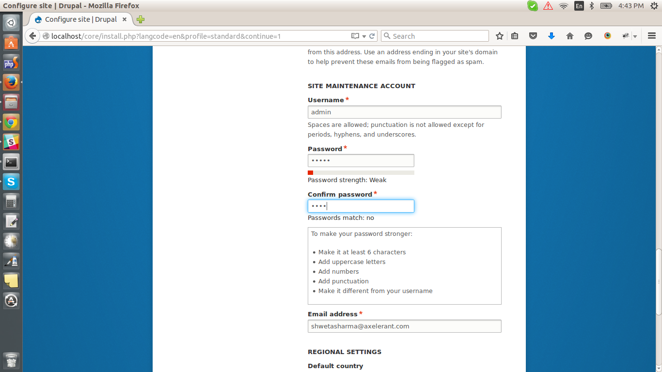 Confirm Password "Passwords match" text color [#2563955] | Drupal.org