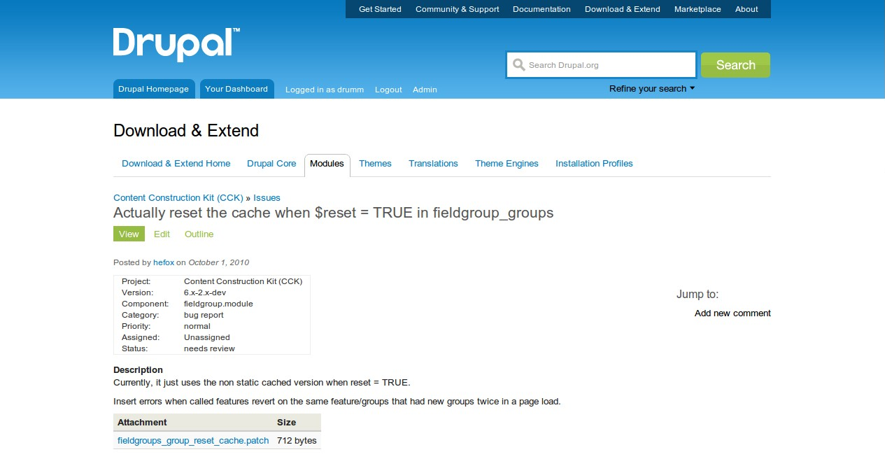 Subnavigation improvements [#869936] | Drupal.org