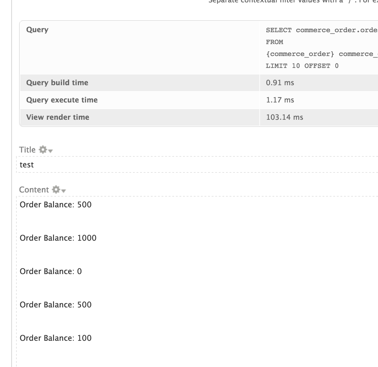 Display the raw balance value in decimal format [#2822889] | Drupal.org