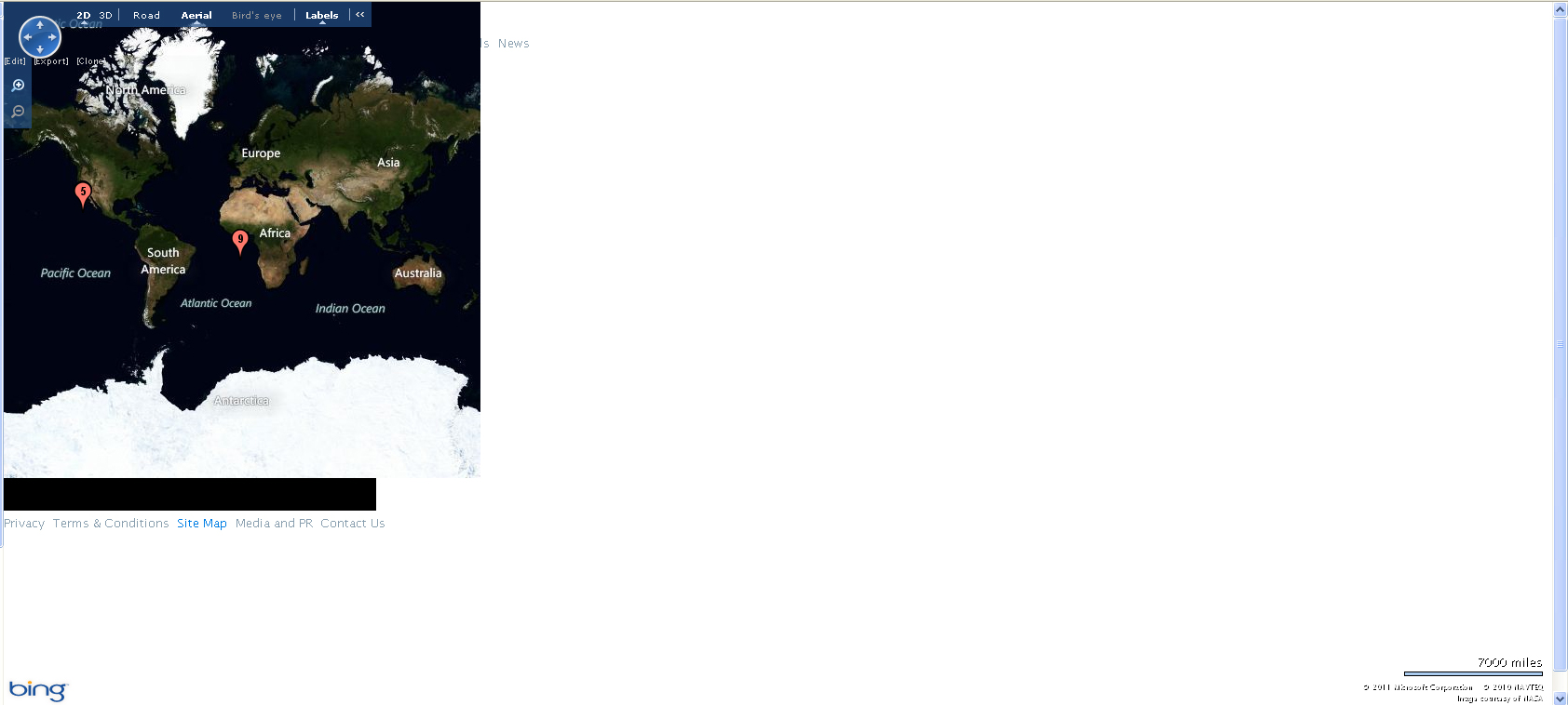 Bing maps always returning in full screen even when width/height ...