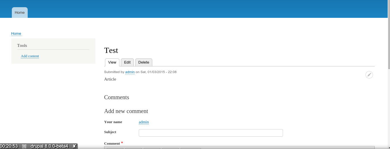 Blocks for determined content type don't work [#2401363] | Drupal.org