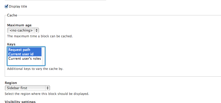 Remove Block Cache API in favor of blocks returning #cache with cache tags [#2158003] | Drupal.org