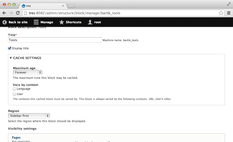 Remove Block Cache API in favor of blocks returning #cache with cache tags [#2158003] | Drupal.org