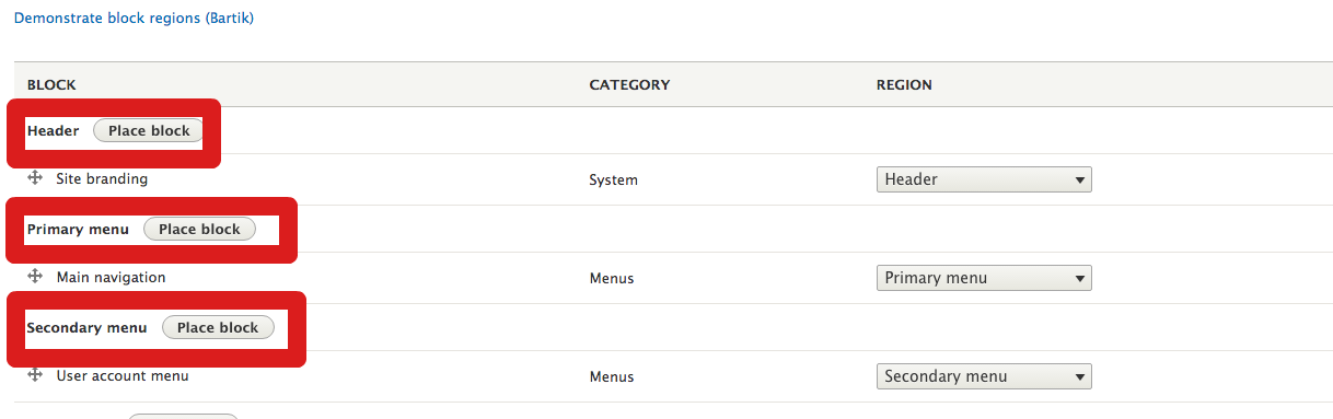 Re-order the 'place/configure block' form so it's focused on the task ...