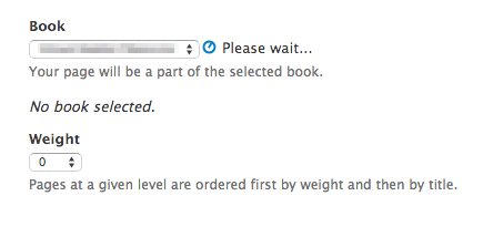 When used with Book Module, Book Outline doesn't work properly ...