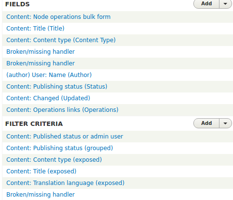 Randomly getting broken/missing handler [#2153517] | Drupal.org