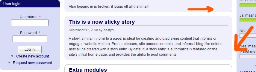 Rounded corner bug, when not logged in (with sticky postings) [#333639] | Drupal.org
