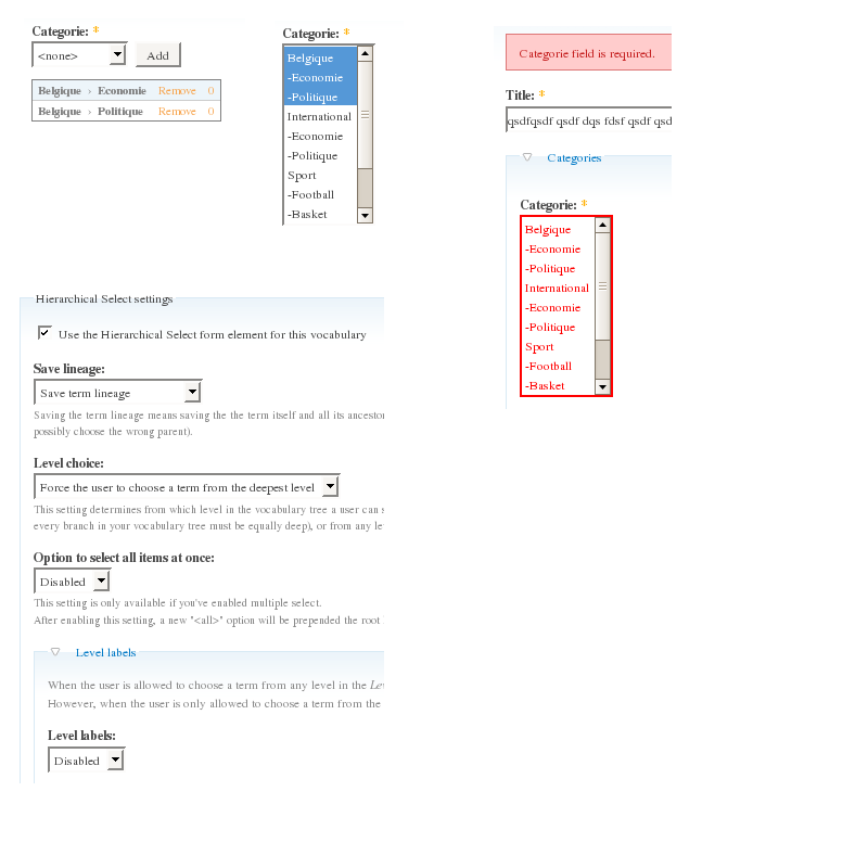 Editing a node with Categories : removing items goes wrong [#221292] | Drupal.org