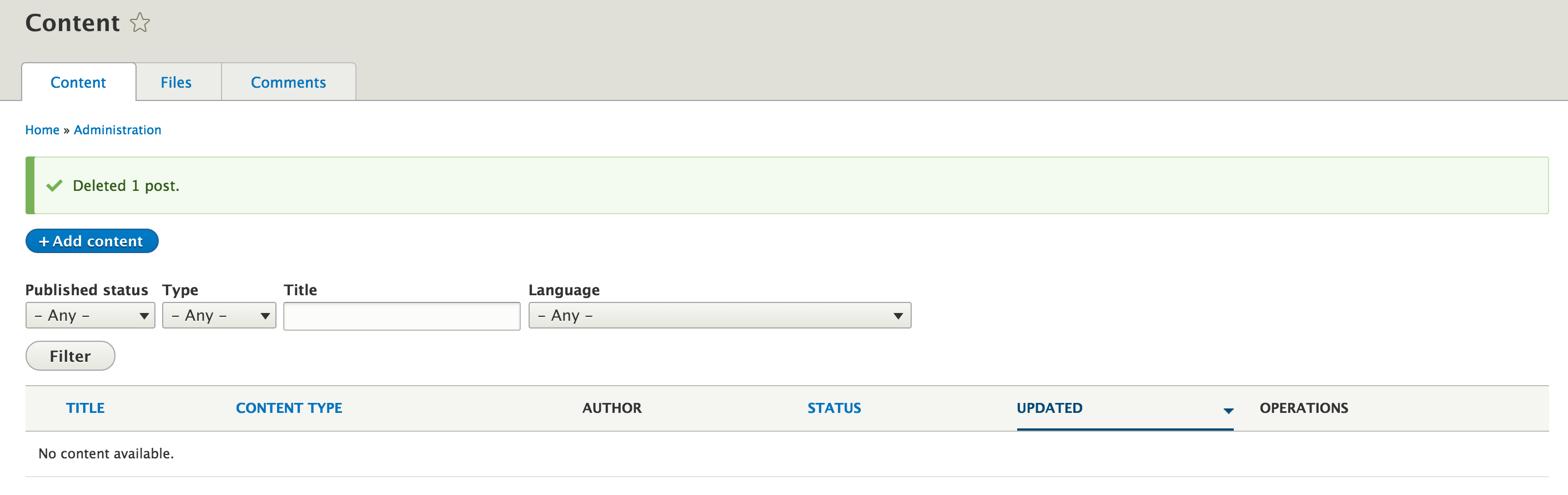 Bulk form actions display action message in the confirmation form [#2400143] | Drupal.org