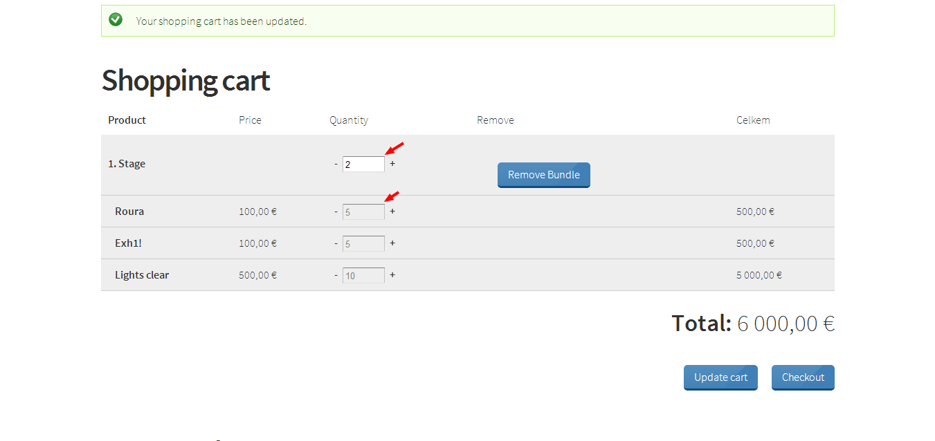 Bundle quantity not tracked properly in cart [#2200149] | Drupal.org