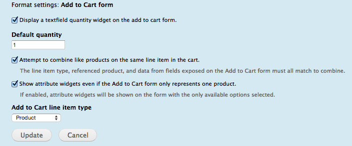 Displaying single product attribute widget not working [#2307699] | Drupal.org