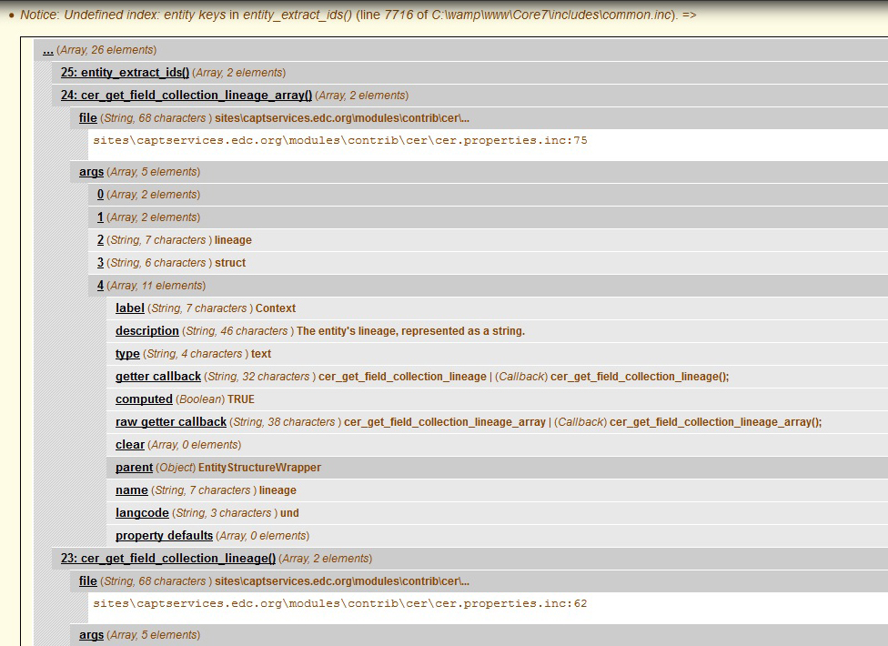 Undefined index: entity keys in entity_extract_ids() on node_save() [#2249067] | Drupal.org