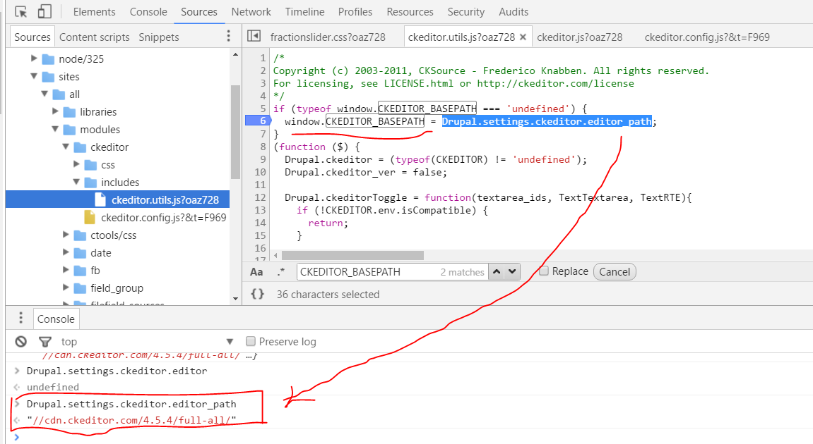 Can't load CKEditor after Drupal upgraded to v7.50 [#2773183] | Drupal.org