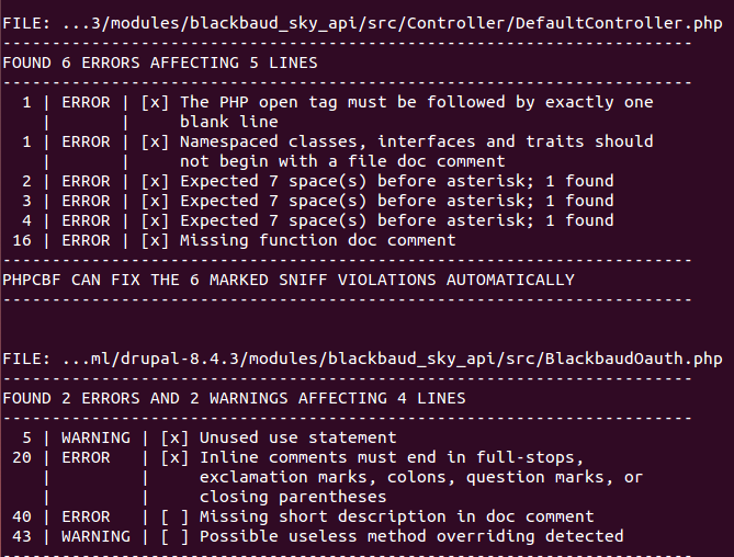 Coding standard suggestions [#2935751] | Drupal.org